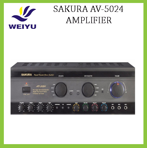 Sakura AV-5024 Amplifier (Black) | Lazada Philippines