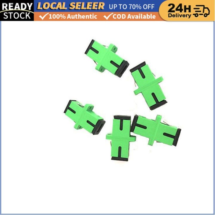 SC-SC APC Single mode Fiber Optic Adapter Coupler Modem Patch Panel ...