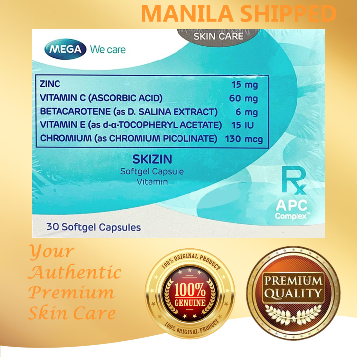 SKIZIN Anti Pimple Anti Acne 30 Softgel Capsules ONHAND AUTHENTIC ...