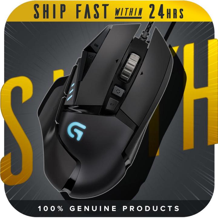 GENUINE Logitech G502 - Proteus Spectrum RGB Tunable Gaming Mouse, 12,000 DPI On-The-Fly DPI ...