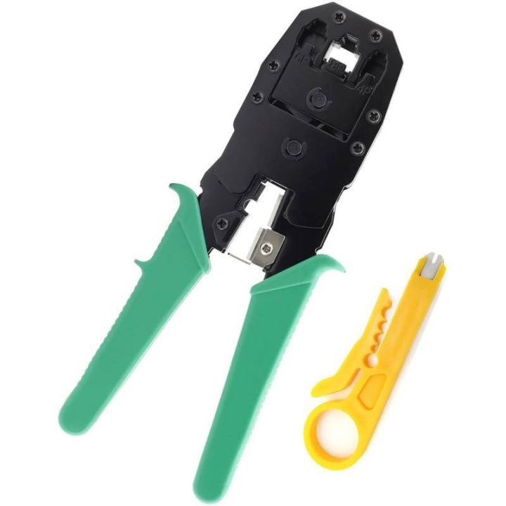 EAST GATE EZ Crimping Crimper Tool For Network Rj45 Rj11 Rj12 4p 6p 8p ...
