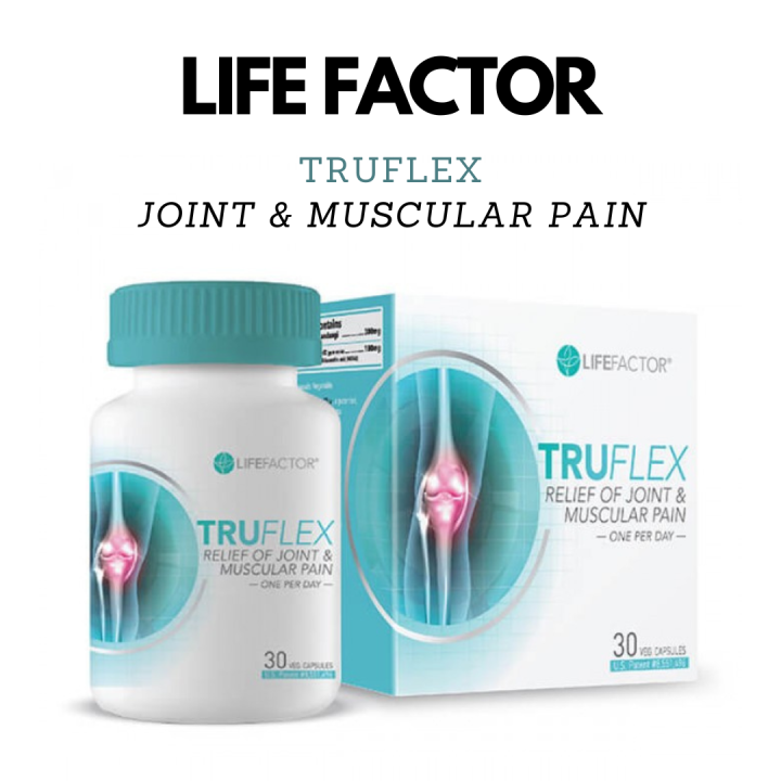 LIFE FACTOR Truflex (Relief of Joint & Muscular Pain) | Lazada