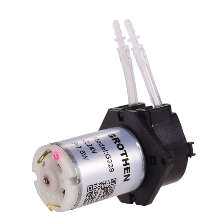 DC 24V Dosing Pump Peristaltic Pump Mini Water Liquid Pump Peristaltic ...