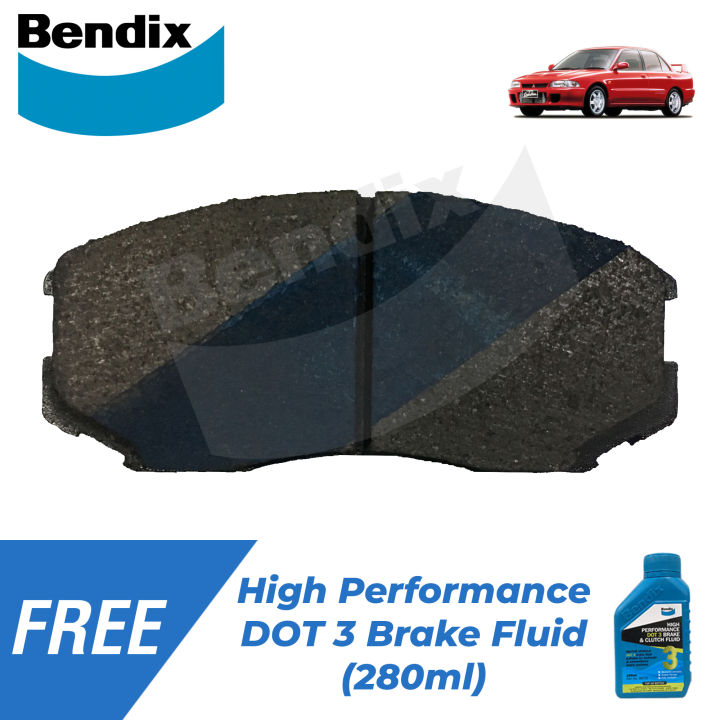 Bendix Brake Pads GCT DB1277 Front Set for Mitsubishi Lancer (All) 1993-2002 | Lazada PH