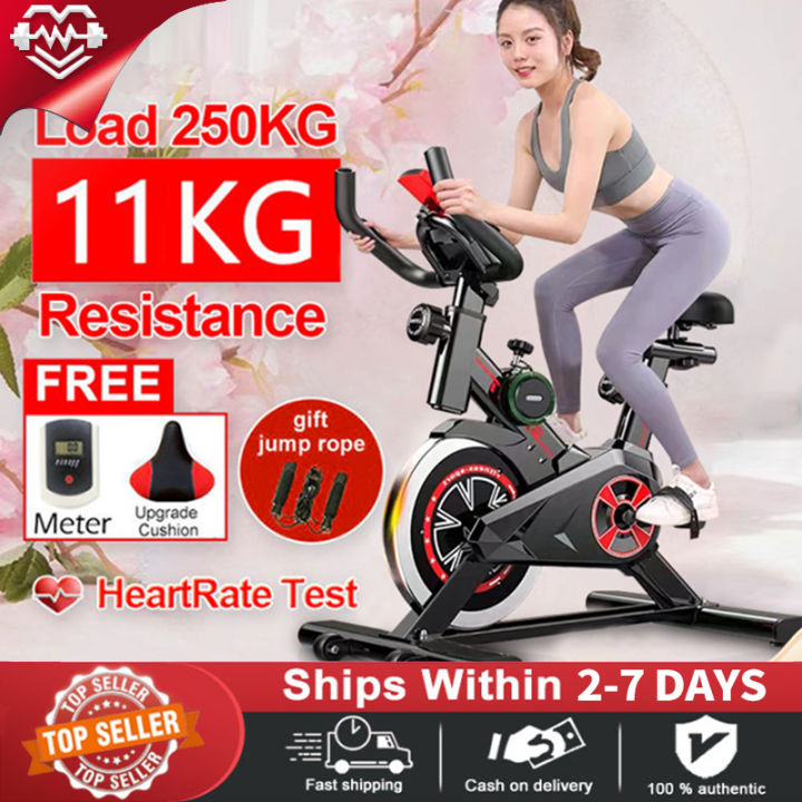 Heartbeat two-way belt drive production stationary bike for exercise ...