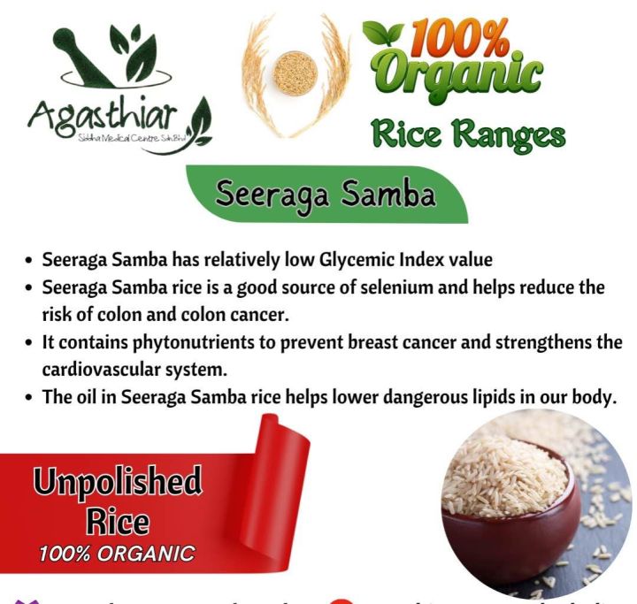 SEERAGA SAMBA (Pulungal) RICE 1kg | Lazada