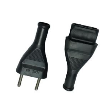 2 Pin #358 Euro Plug 10A In-line Power Connector | Lazada