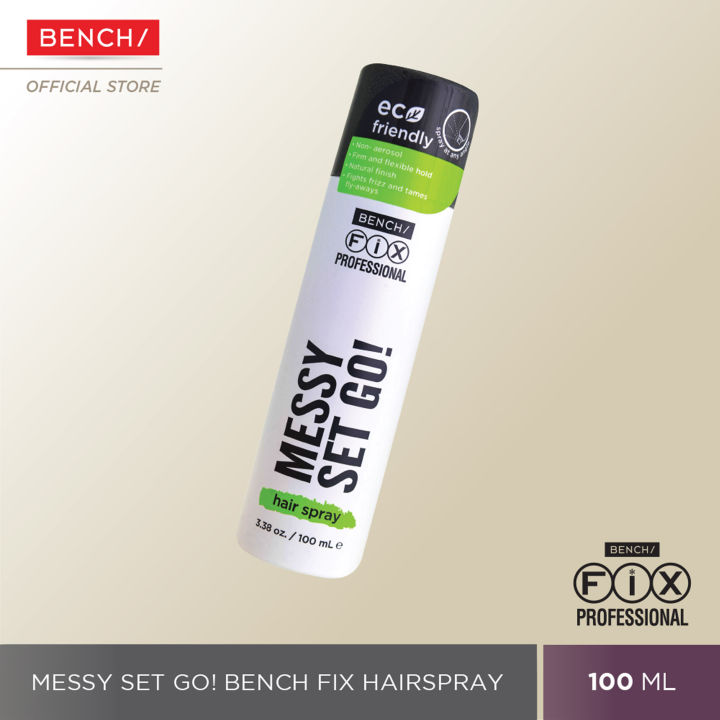 BENCH- TCI2100A Bench Fix Professional Messy Set Go! Hairspray | Lazada PH
