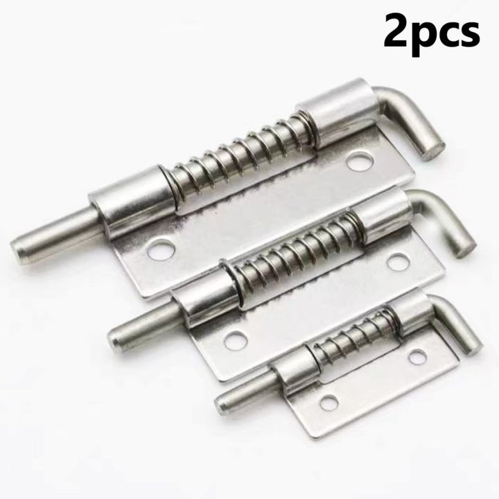 Unnicoco 2Pcs Spring Loaded Latch Pin 304 Stainless Steel Security ...