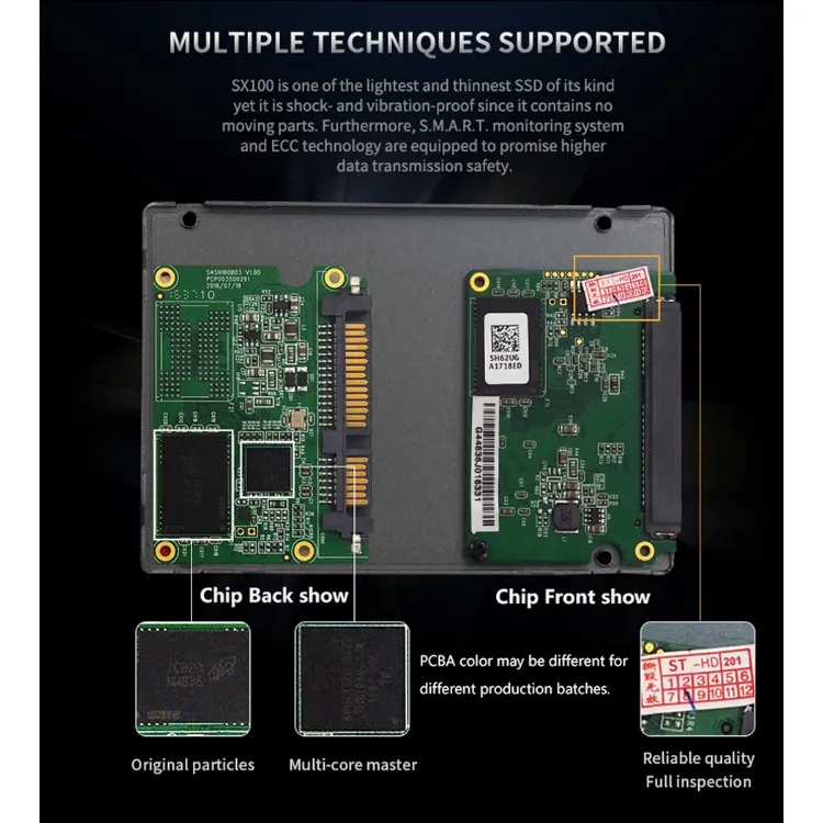 ST MAGIC 128GB 256GB 512GB 1TB SSD 2.5 SATA III Internal Hard Drive For ...