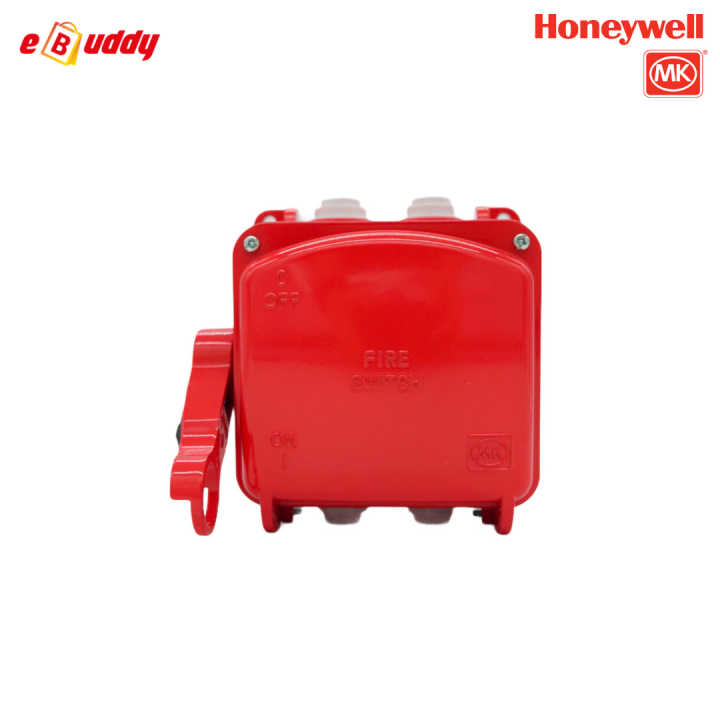 MK FS0202 2 Pole 20A Fireman Switch [Ready Stock] | Lazada