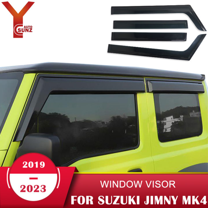 Car Window Visor For Suzuki Jimny MK4 JB64W-JB74W 2019 2020 2021 2022 ...