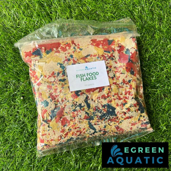 FISH FOOD FLAKES - 100grams | Lazada PH