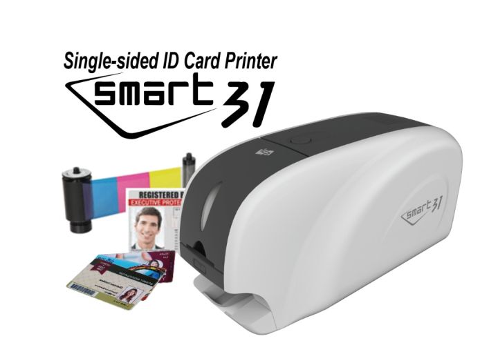 SMART-31S ID Cards Printers - PVC Card Printer (USB, Single-Sided) | Lazada