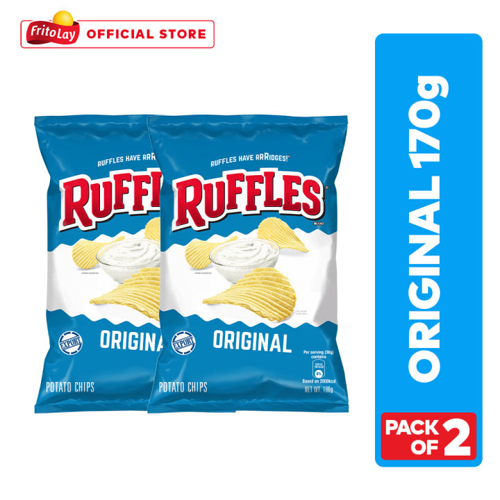 Ruffles Original Potato Chips 170g - Pack of 2 | Lazada PH