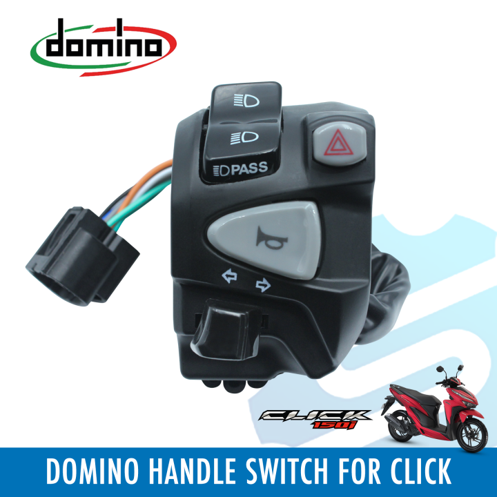 Domino Handle Switch For Honda Click with Passing Light Hazard Light ...