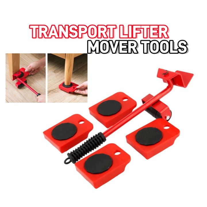 Heavy Duty Transport Lifter Mover Tools Cabinet Slider Trolley ...
