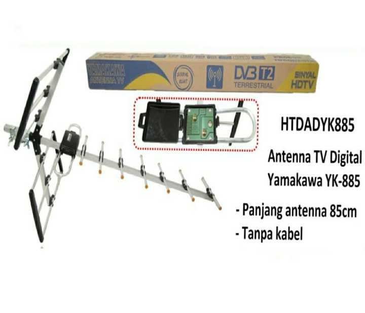 Antena Luar Digital Yamakawa 885 / 888 Tanpa Kabel Antenna Anten ...