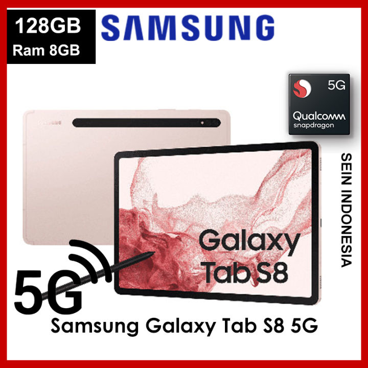 SAMSUNG GALAXY TAB S8 5G SEIN & GLOBAL / S8 5G 128GB RAM 8GB - BNIB - SEIN | Lazada Indonesia
