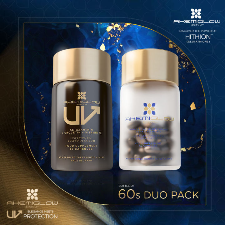 Akemi Glow Duo Pack (Hithion™ + UV) | Lazada PH