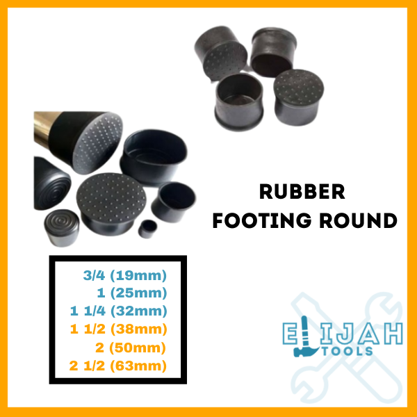 Round Furniture Table Rubber Foot Rounds Protector Chair Leg Caps,PVC ...