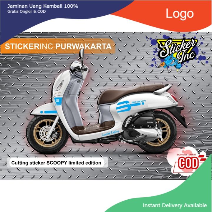 CUTTING STICKER HONDA SCOOPY LIMITED EDITION | Lazada Indonesia
