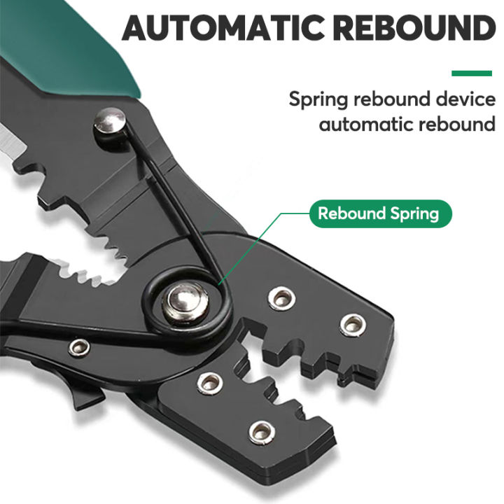 YOHI 4 in 1 Multi functional HS-202B HS-202D Terminal Crimping Tool ...