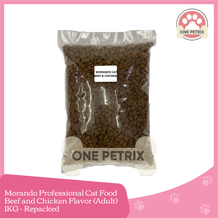 Morando Professional Cat Food Beef and Chicken Flavor (Adult) 1KG ...