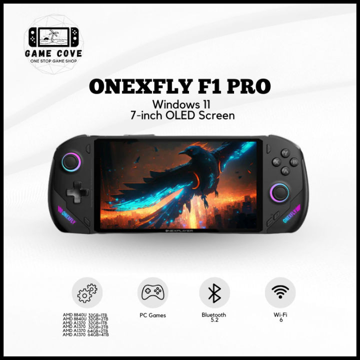 Onexplayer OneXFly F1 Pro OLED 144Hz Ultimate Gaming Handheld Console ...