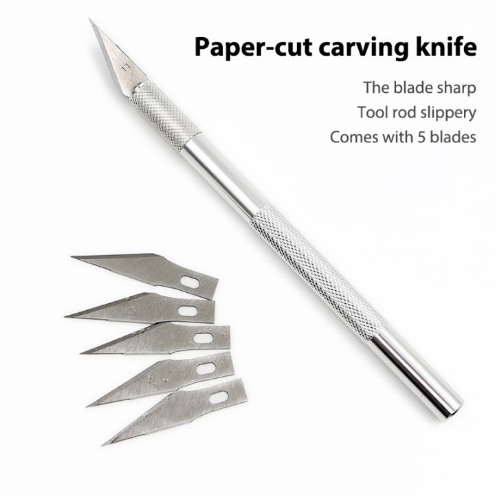 Precision Knife Craft Cutter With Free 5 Extra Sharp Blade | Lazada PH