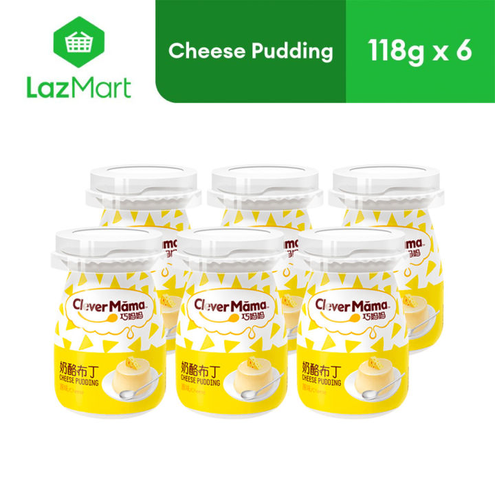 Clever Mama Cheese Pudding 118g x 6 | Lazada PH