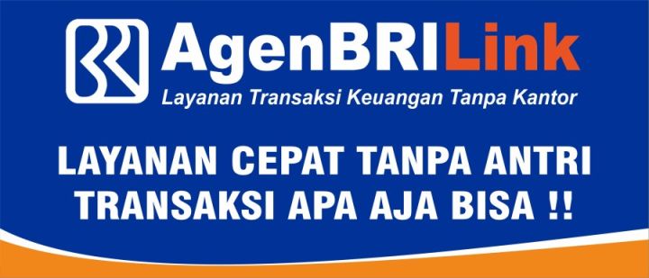 STIKER VINYL AGEN BRILINK MANDIRI BNI BCA UNTUK DITEMPEL DI MEJA ATAU ...