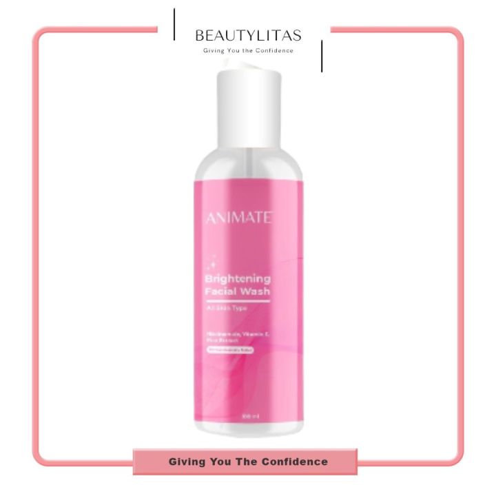 ANIMATE Brightening Facial Wash 100 ml | Lazada Indonesia