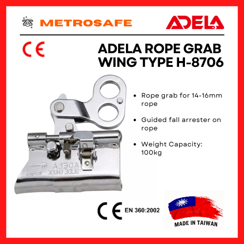 Adela Rope Grab H6706 H8706 Wing Type Ordinary Type 16mm | Lazada PH