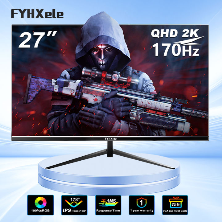 FYHXele 24/27/29/32 Inch monitor curve gaming monitors 1080P/2K 75Hz ...