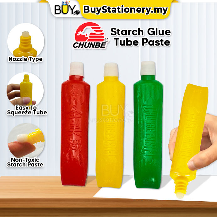 Chunbe Paste Tube Glue (PE113) 38ml -(1s/Pcs) Gam Kanji Kertas Dinding ...