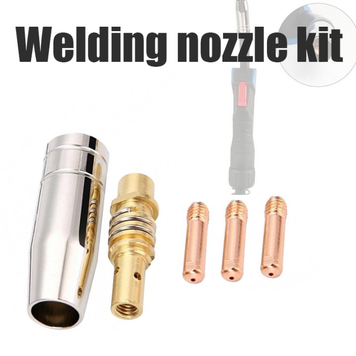 Contact Tip MIG Welding MIG Welding Nozzle Set For Welding Of Various ...