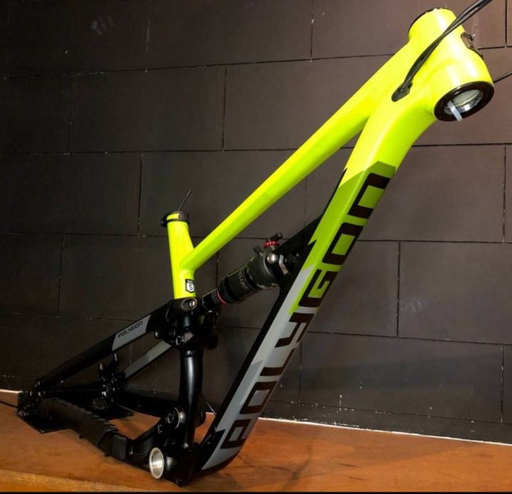 Polygon Siskiu D7 5 XC/Trail Full Suspension Bicycle Frame Only (100% ...