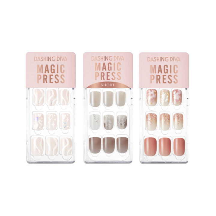DASHING DIVA Magic Press Mani July Collection 2023 | Lazada