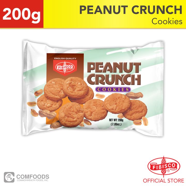 FIBISCO Peanut Crunch Cookies 200g | Lazada PH
