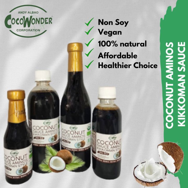 150ml COCOWONDER | ORGANIC COCONUT AMINOS "KIKKOMAN STYLE" SAUCE | NON ...