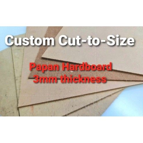 Papan Hardboard / Plywood Hardboard. Custom Potongan-To-saiz Link ...
