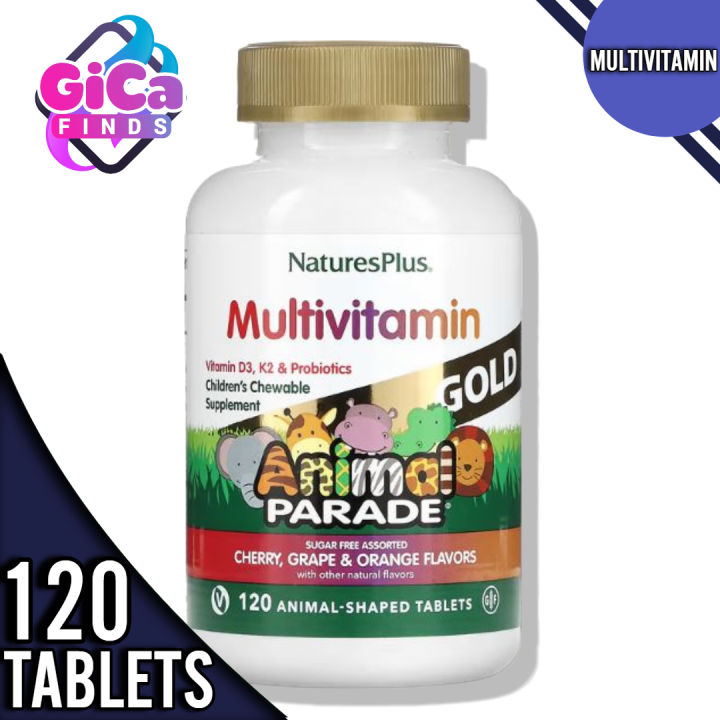 Natures Plus Source of Life Animal Parade Gold Childrens Chewable ...