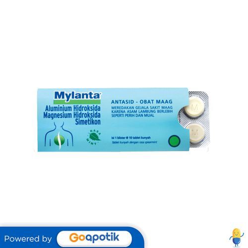 Mylanta Strip 10 Tablet | Lazada Indonesia