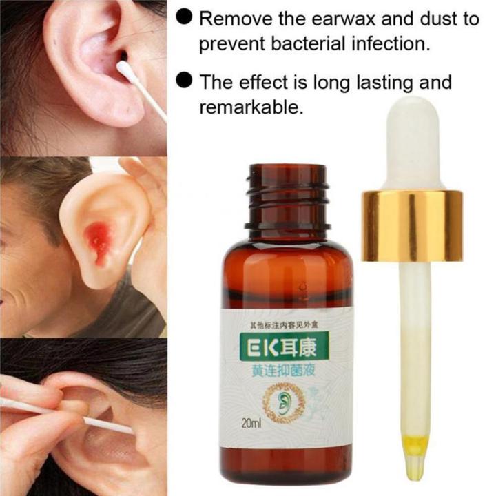 HOLD LIVE 20ML Ear Fluid Acute Otitis Drops Chinese Herbal Medicine Ear ...