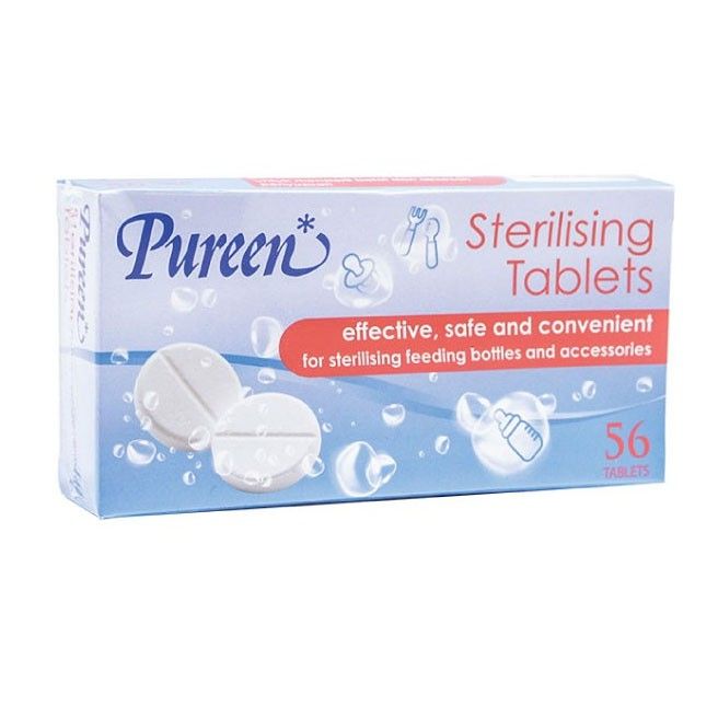Pureen Sterilising tablet 56 tablets | Lazada