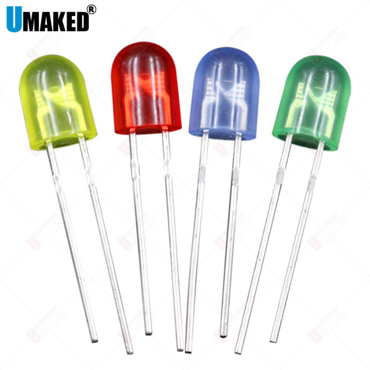 1000pcs 346 504 Oval LED Emitting Diode Lamp 504 White Red Green Blue ...