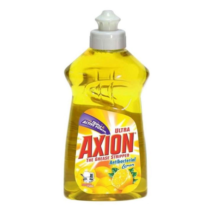 Axion Antibacterial Dishwashing Liquid Lemon 250ml | Lazada PH
