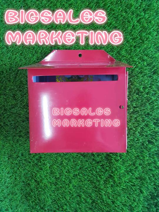 BIGSALES Iron Metal Post Letter Box / Peti Surat Besi | Lazada