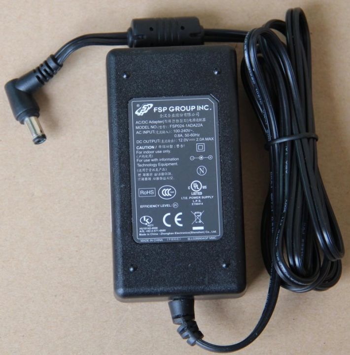 FSP024-1ADA22A 12V 2A FSP power adapter for monitor camera CD player WD ...